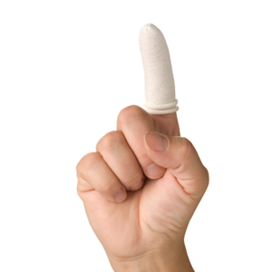 Vingerlingen rubber blauw 25 stuks – Ehbo Focus